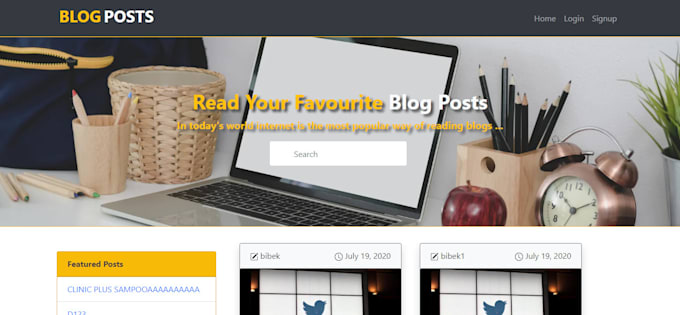 Create your web app using django and bootstrap by Bibekguptaweb | Fiverr