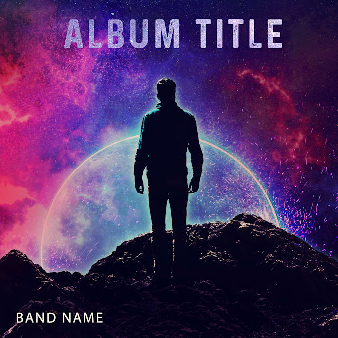 Make a cool band or singer album cover by Rendrapede | Fiverr