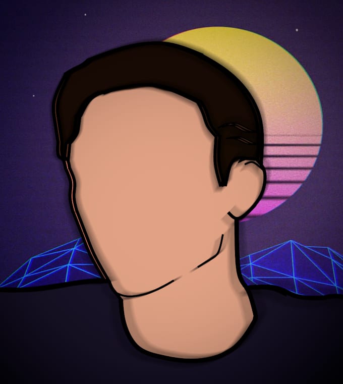 Create you a personalized minimalistic profile picture by Nomad144 | Fiverr