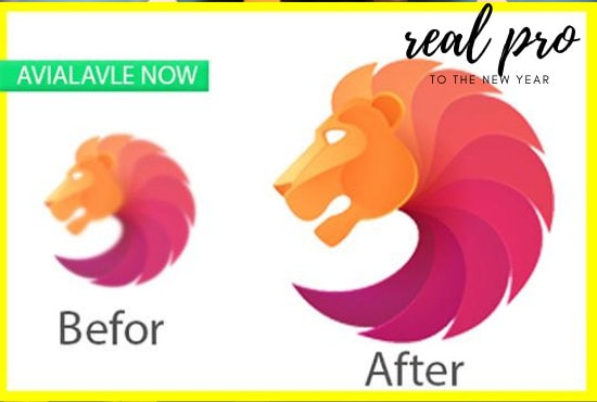 Convert logo,image in vector,vector tracing,raster to vector by Real48 ...