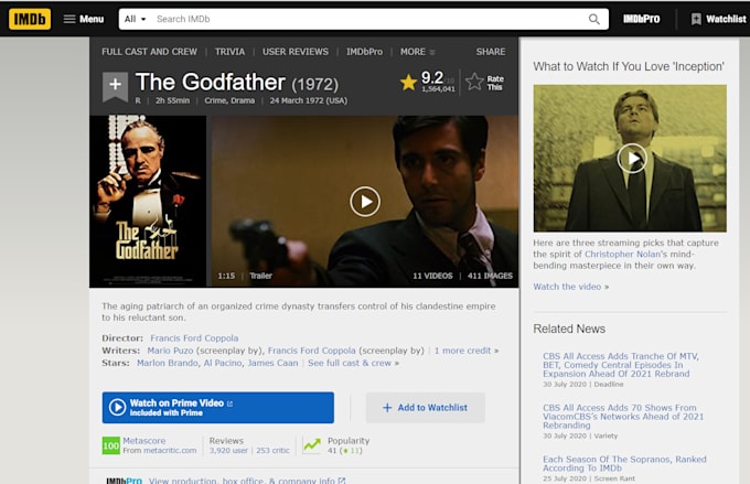 Edit update create your imdb page or add credit by Falak_z | Fiverr
