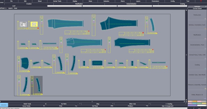 Create a digital apparel sewing pattern by Artluxestudio | Fiverr