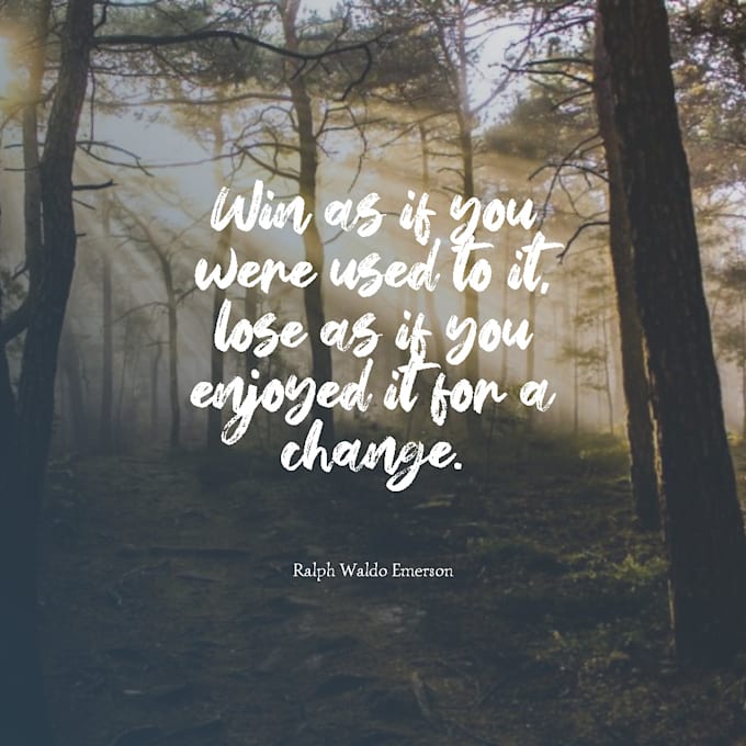 Create you a nice graphic quotes by Denrick05 | Fiverr