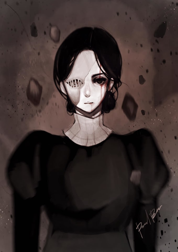 Draw your fave anime character in my style by Saintrap | Fiverr