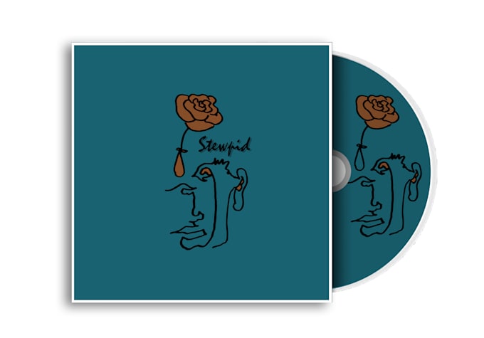 Design unique and hand drawn album cover with original art by ...