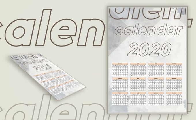 Design custom planner, calender or journal layout by Ibemtv | Fiverr