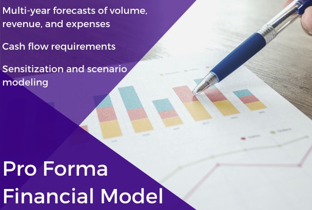 Develop your pro forma financial model by Tdhannah | Fiverr