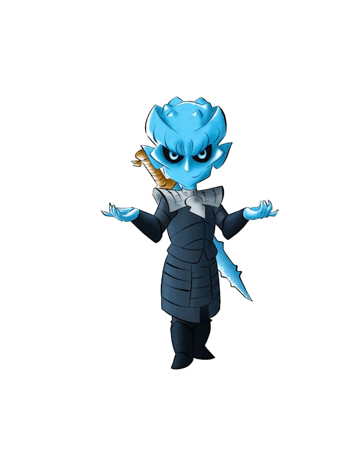 Draw a cute chibi or mini character for you by Marielarts | Fiverr