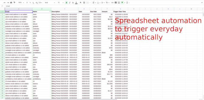 Build automation within google sheets using app scripts by Itsramesh | Fiverr