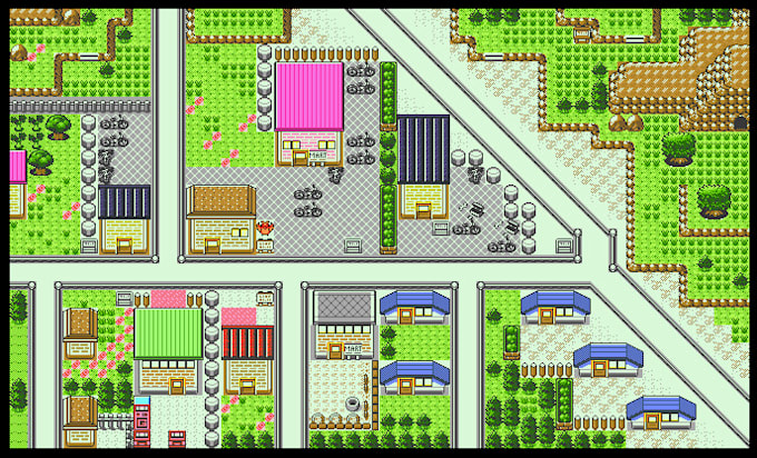 Create pokémon maps in 3rd generation style by Giannipiccioni | Fiverr