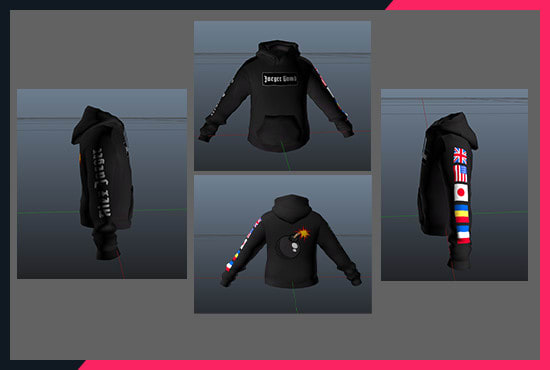 Retexture clothing for fivem for you by Itspasky | Fiverr