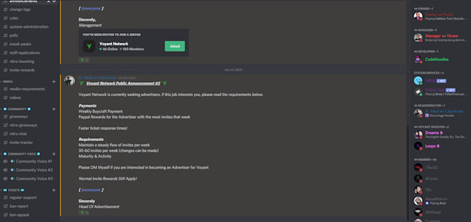 Make a professional discord server for cheap by Loganh17 | Fiverr