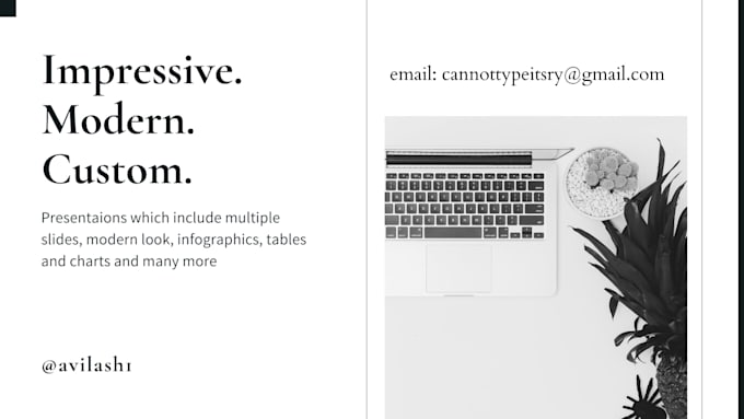 Make impressive presentations in powerpoint by Avilash1 | Fiverr