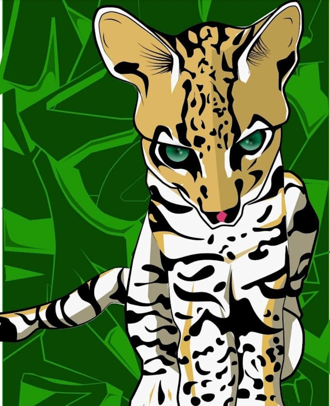 Draw any line art any logo, illustration in vector by David_e14 | Fiverr