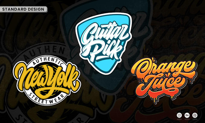 Design hand lettering logo or typography for tshirt and merchandise by ...