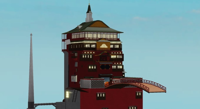 Build a professional roblox building for you by Gabrix23_ | Fiverr