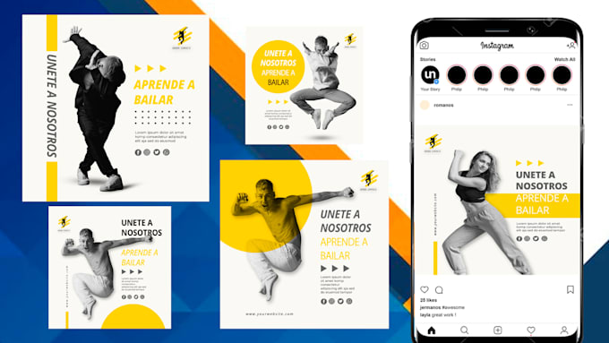 Diseñare creativos post para instagram by Luisfernandez71 | Fiverr