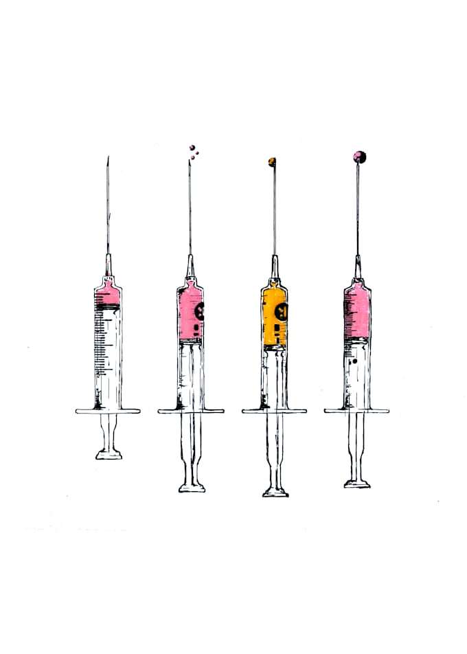 Make an ink drawing about something by Drawlalla | Fiverr