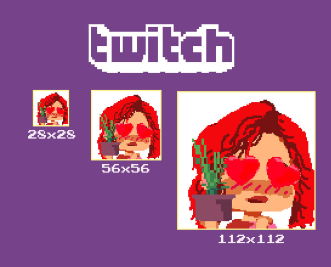 Create express custom twitch pixel art emotes by Ismaileldesouky | Fiverr Create express custom twitch pixel art emotes by Ismaileldesouky | Fiverr