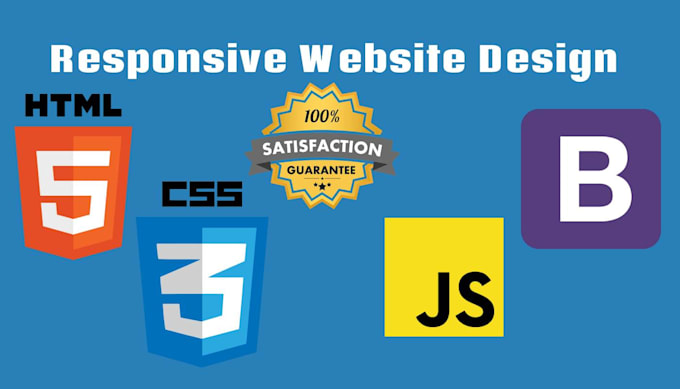 Design a custom web page with html, css, javascript by Black21s | Fiverr