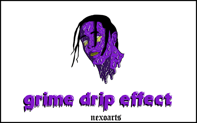 Draw your face in a grime drip style by Nexoarts | Fiverr
