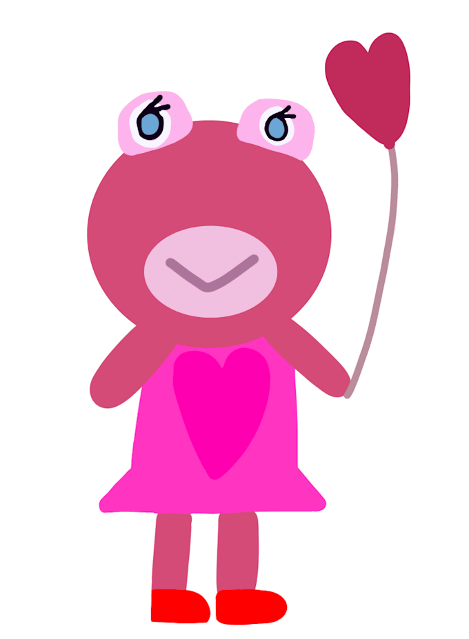 Draw a custom animal crossing frog villager by Jackthehack1 | Fiverr