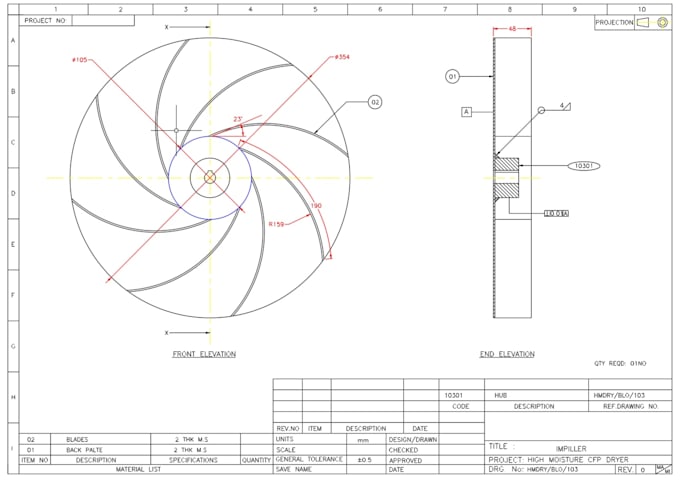 Convert 2d drawings to 3d model by Ireshnilu72 | Fiverr