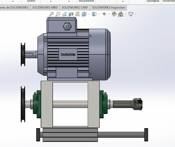 Do 3d modeling in solidworks by Masmoudi_wael | Fiverr