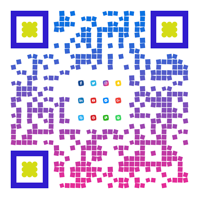 Create a stylish qr code with your logo by Ashutoshkuma16 | Fiverr