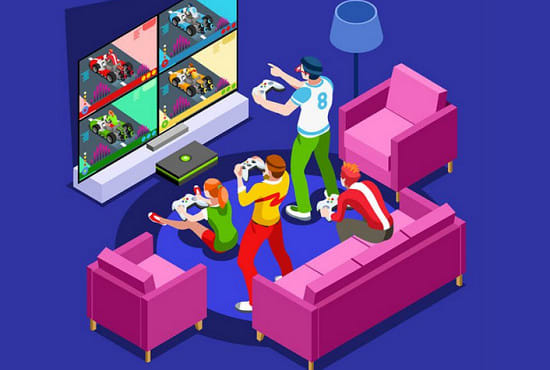 Build 2d, 3d multiplayer game, shooting game, vr, ar game, mobile game ... Build 2d, 3d multiplayer game, shooting game, vr, ar game, mobile game ...