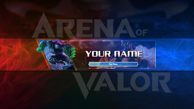 Make a csgo,apex legends,cod,lol,pubg and dota 2 youtube banner by ...