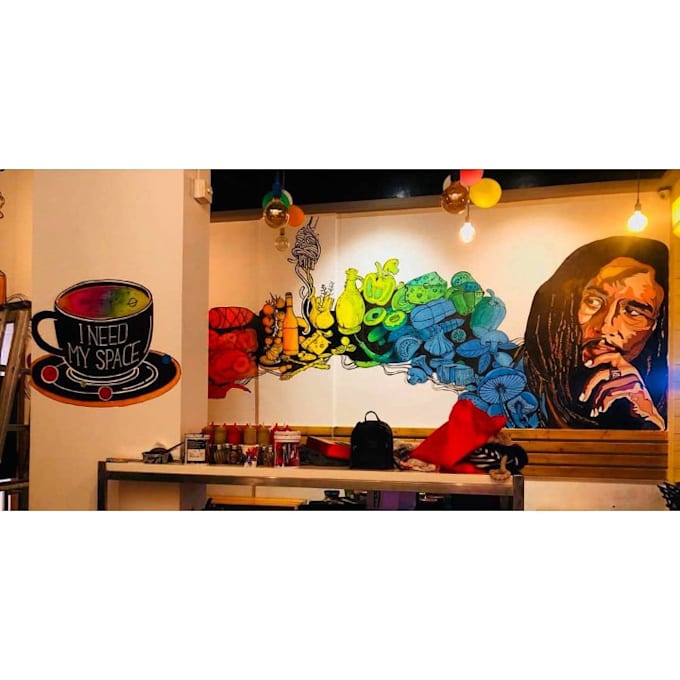 Multimedia artist installation art murals by Vritti_kotian | Fiverr