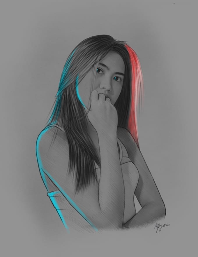 Draw pencil drawing with adding light effect by Nicodc20 | Fiverr Draw pencil drawing with adding light effect by Nicodc20 | Fiverr