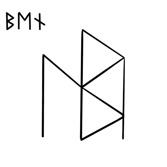 Create a bind rune of your name by Danaesmiles | Fiverr