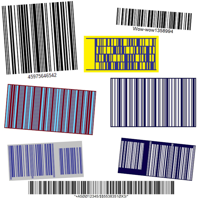 Create professional qr code and barcode for you by Niladri08 | Fiverr