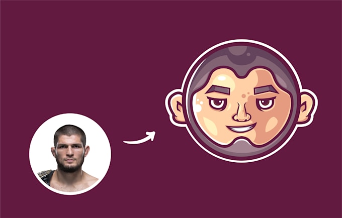 Design unique cartoon avatar for you by Ihsanpras | Fiverr