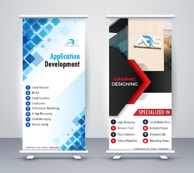 Make standee designs for your office by Maazalamdesigns | Fiverr