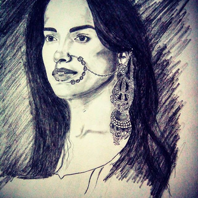 Sketch the perfect hyperrelastic portrait of your desire photo by ...