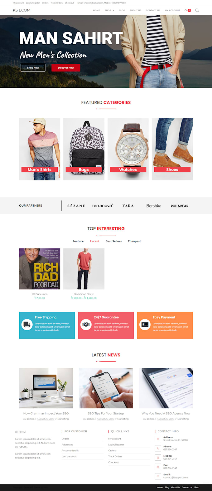 Design, redesign, migrate, clone, copy with elementor by Khaledwebdev | Fiverr