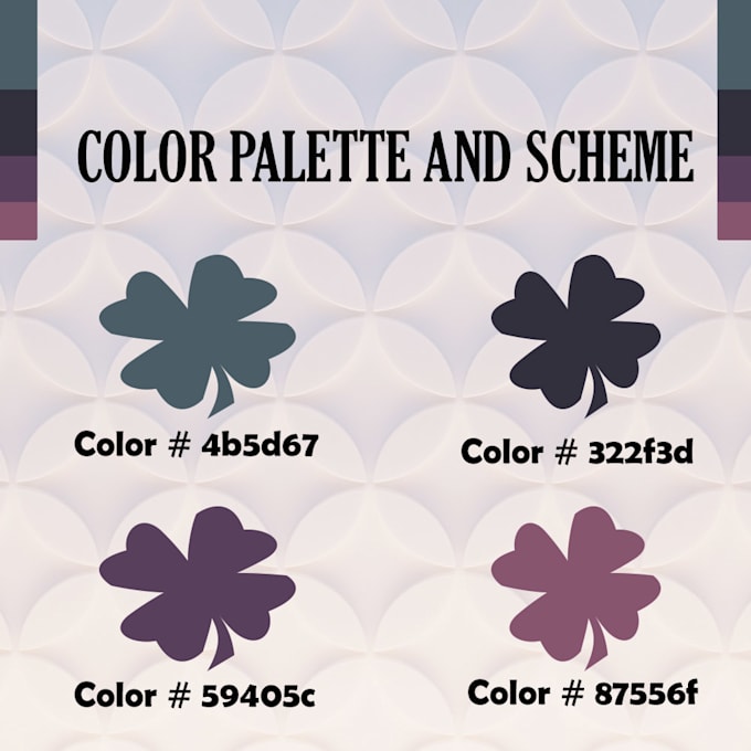 Create custom color palette and scheme by Inseyadesign | Fiverr
