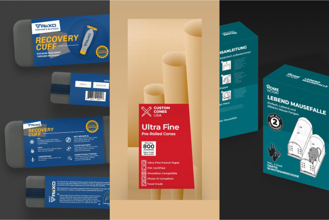 Create a professional grade box design by Envinite | Fiverr