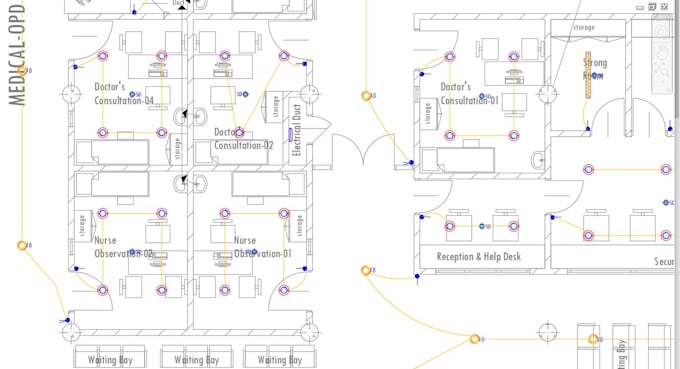 Do electrical design and drawing using autocad and revit by Jackzolo22 ...