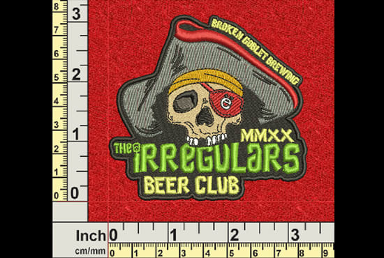 Digitize a perfect logo for embroidery in dst format by Waqaswazir101 ...