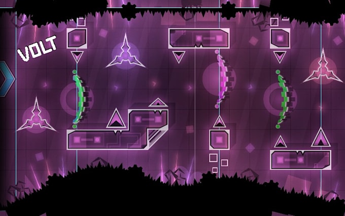 Teach you how to create in glow style in geometry dash by V0lt13 | Fiverr