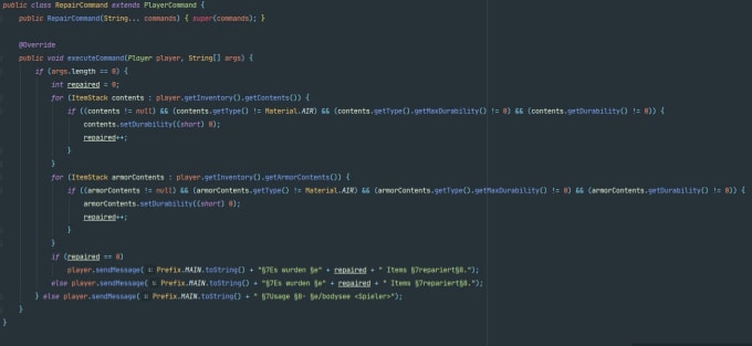 Develop your minecraft plugin by Verdreht | Fiverr
