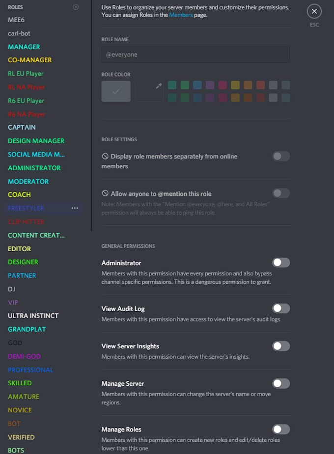 Create professional looking discord servers by Kyotocun | Fiverr
