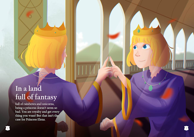 Draw awesome children book illustration by Seriusrin | Fiverr