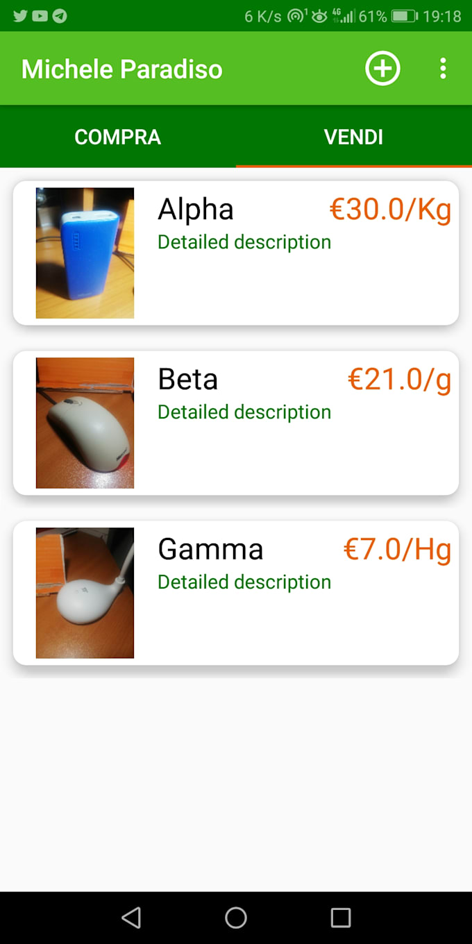 Create a nice android app with many features by Micheleparadiso | Fiverr