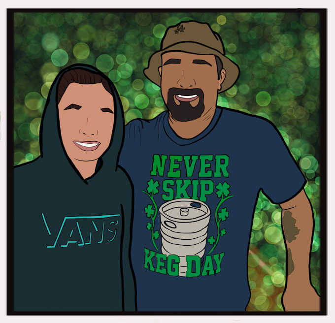 Custom drawing from photo by Sweetleafpress | Fiverr