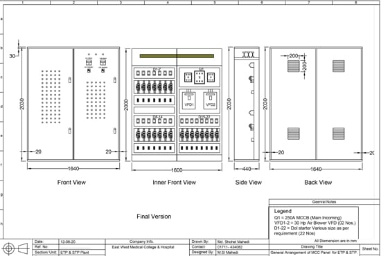 Do electrical sld, schematic, layout design, and drawing by autocad by ...